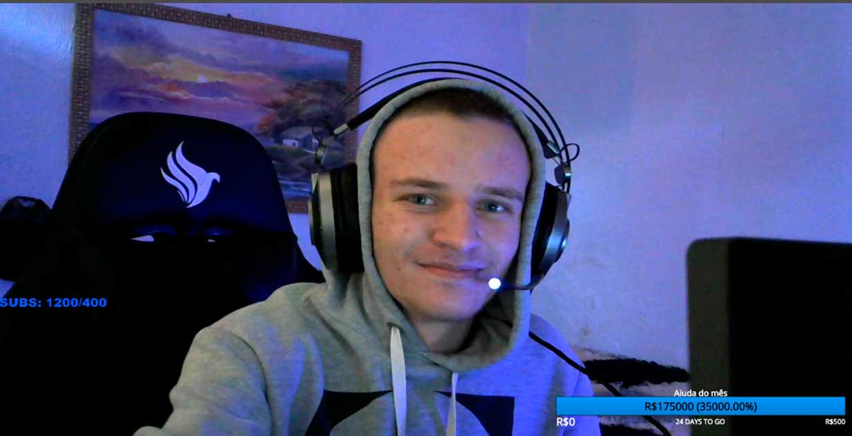 Streamer brasileiro recebe doação de R$ 900 mil durante live ...